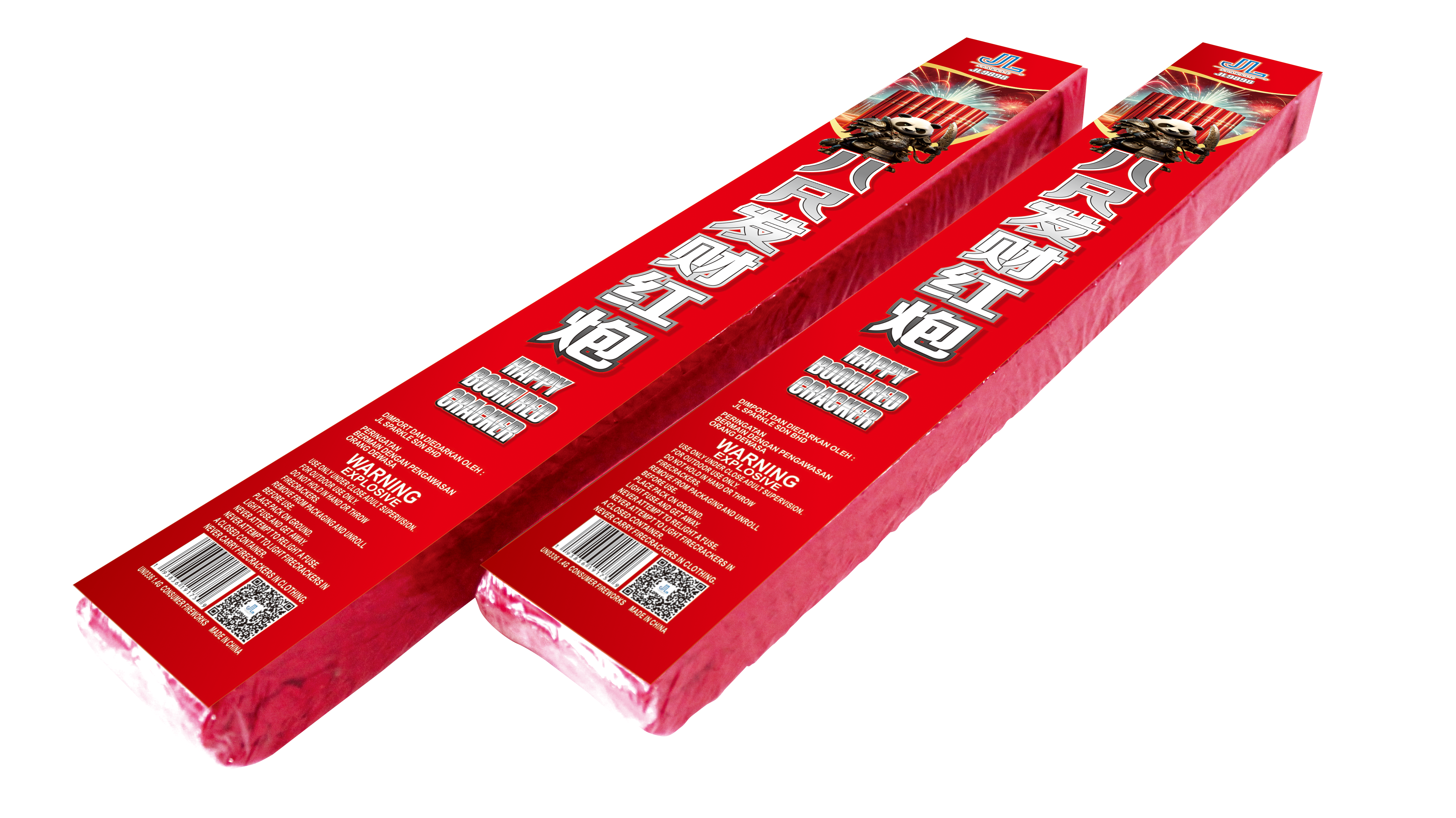 Happy Boom Red Cracker (40/1) – JL Sparkle