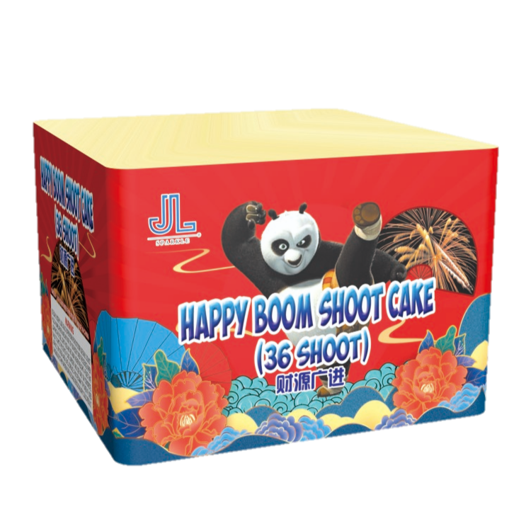 Happy Boom Shoot Cake (36 Shoot) A 16/1 – JL Sparkle