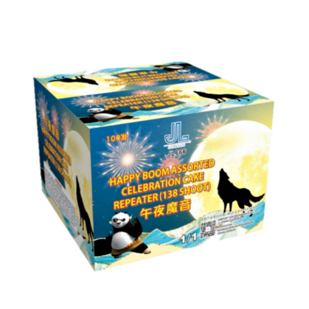 Happy Boom Assorted Celebration Cake Repeater (9″100 Shoot) 2/1 – JL ...