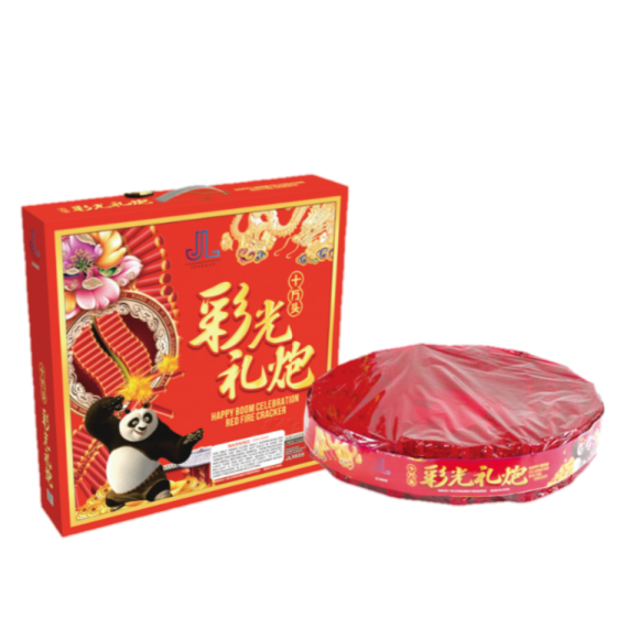 Happy Boom Celebration Red Fire Cracker (2/1) – JL Sparkle