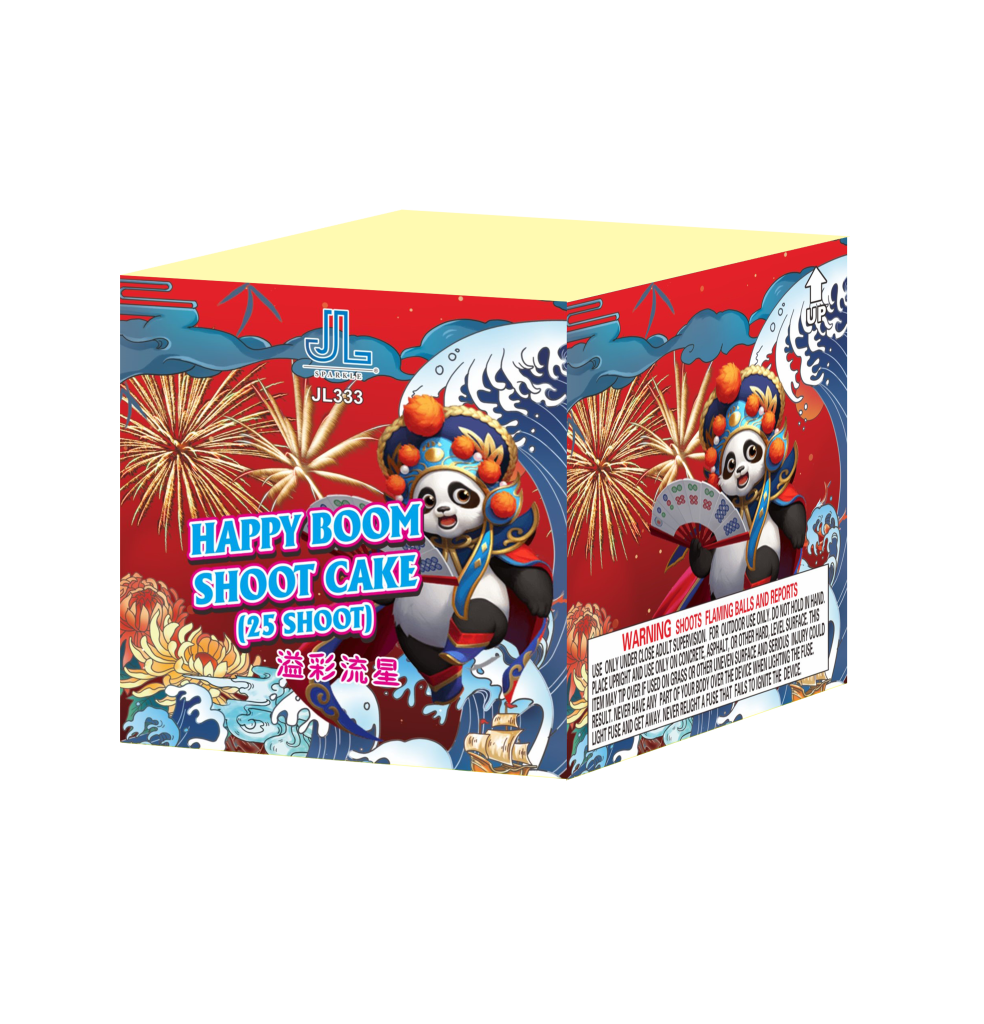 Happy Boom Shoot Cake (25 Shoot) 24/1 – JL Sparkle