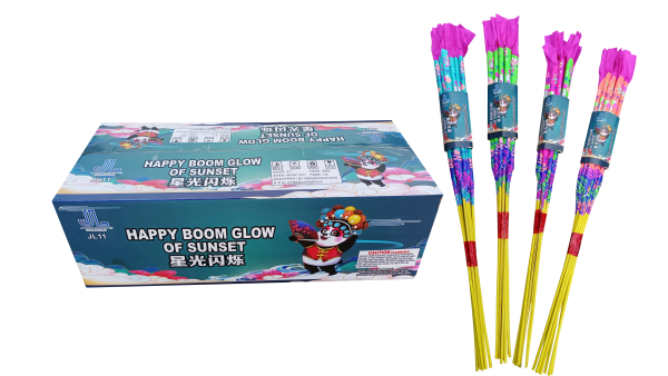 Happy Boom Glow Of Sunset (60/10) – JL Sparkle