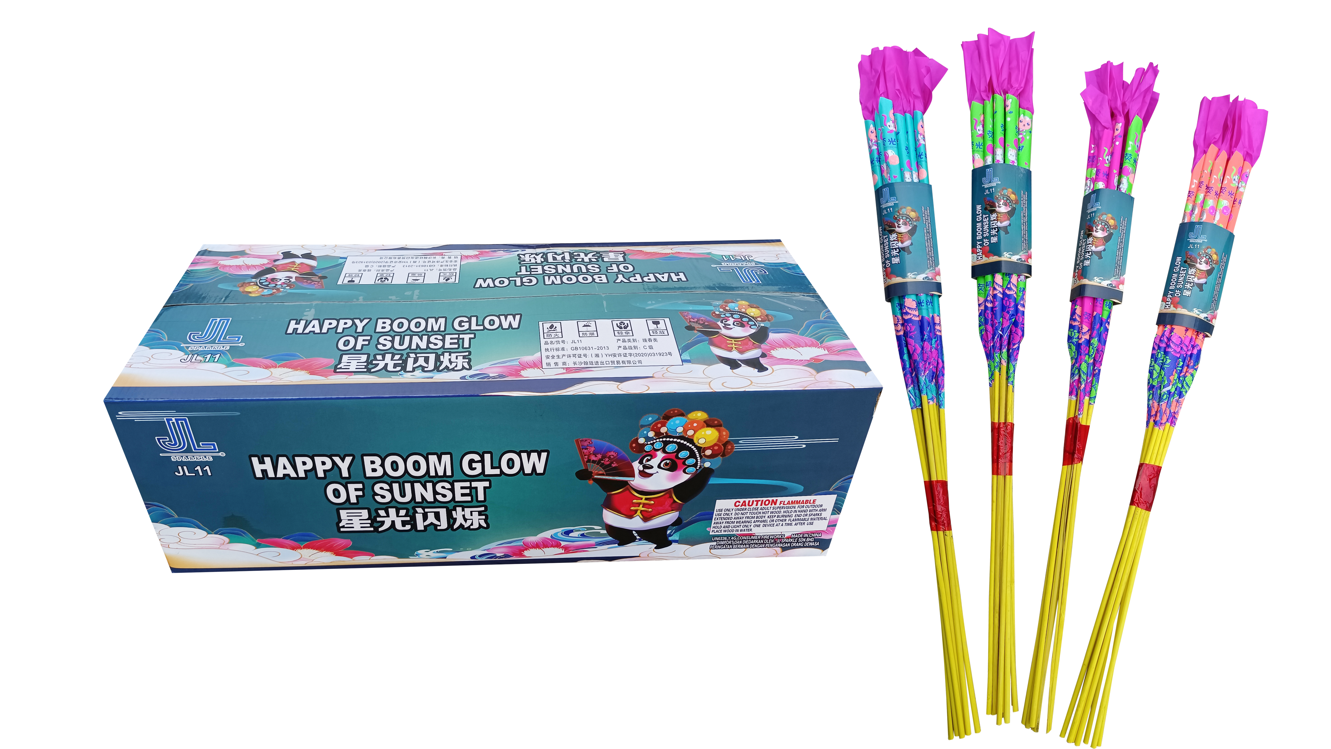 Happy Boom Glow Of Sunset (60/10) – JL Sparkle
